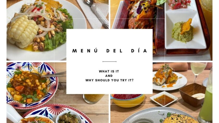 Menú del día: what is it and why should you try it? - The Veggie Key