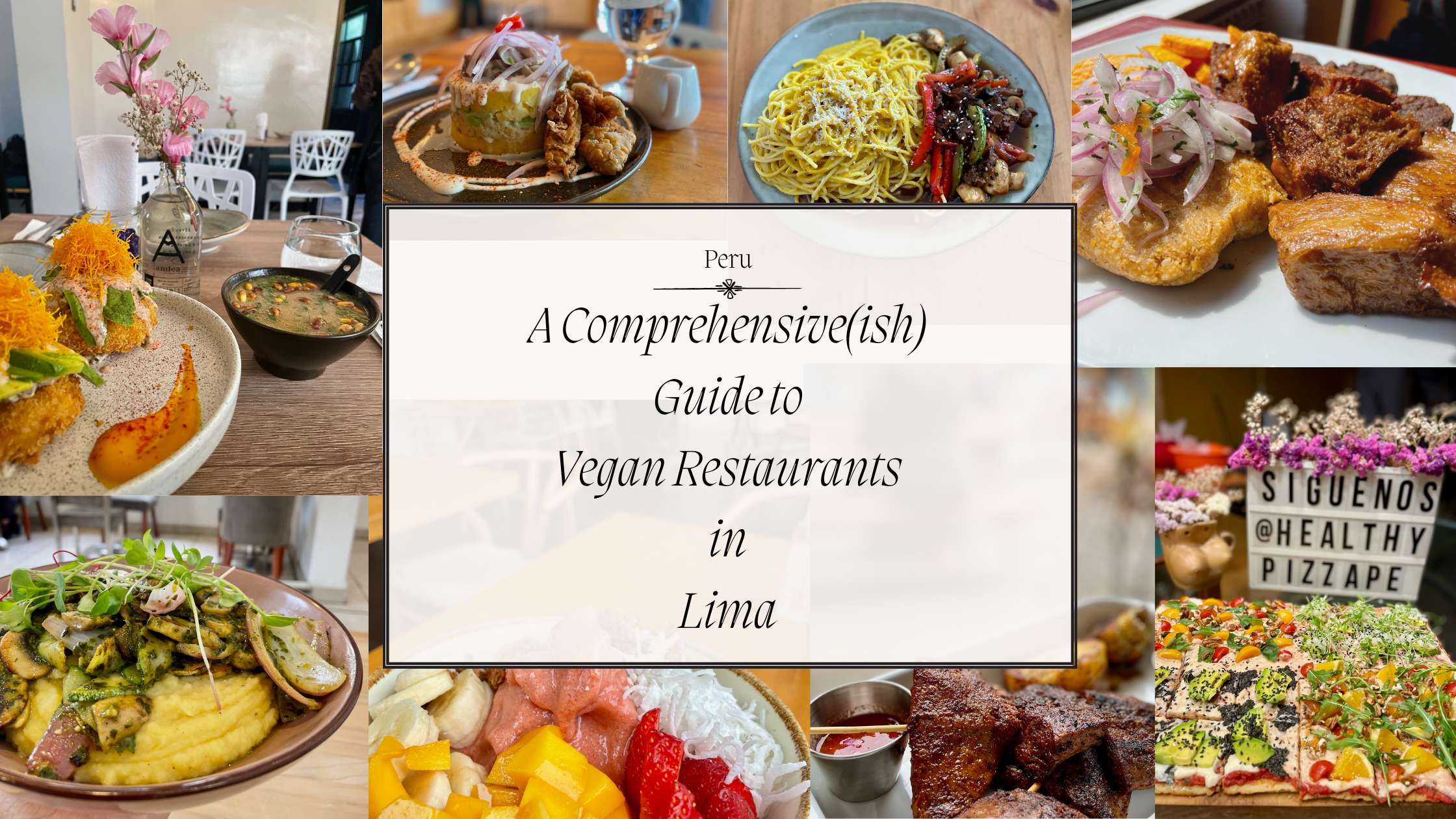 Guide Restaurant Lima Peru